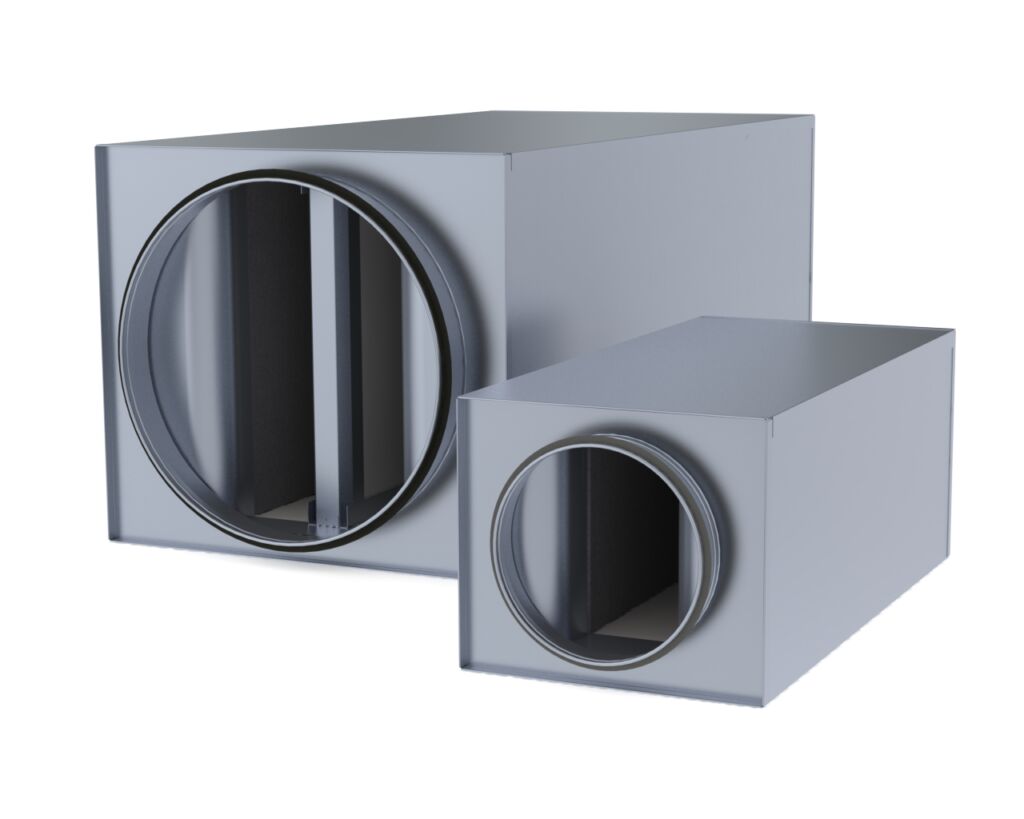 IV sound attenuator square - MELTEX