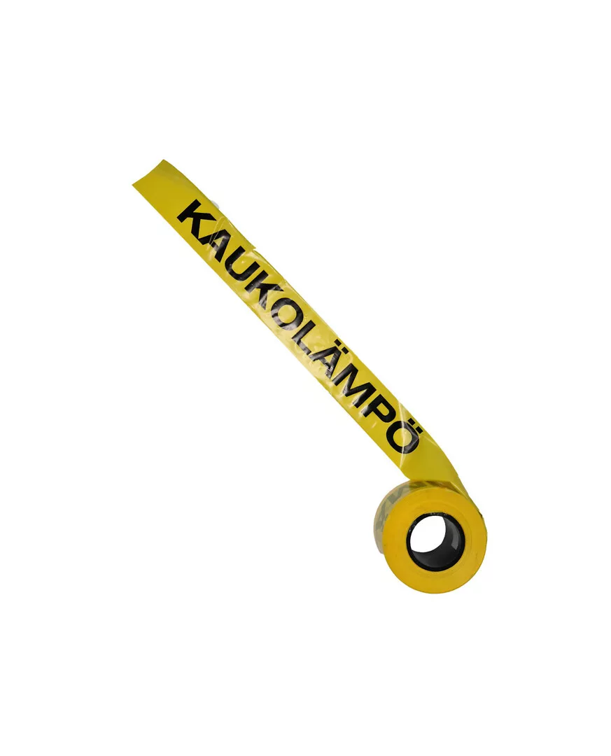 District heating warning tape 75mm 250m/roll - MELTEX